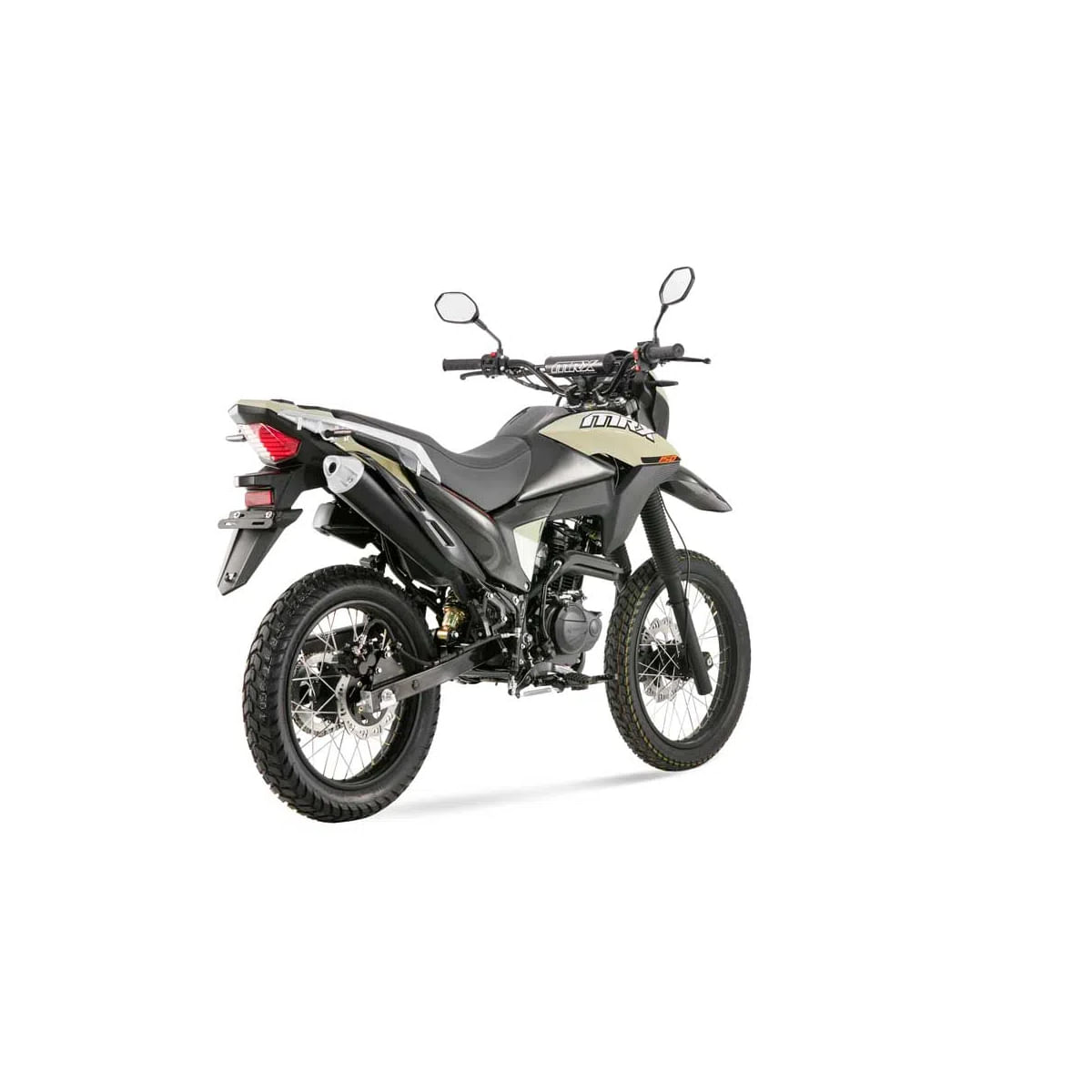 Moto Victory MRX 150 Modelo 2024 Negro Nebulosa - Café Arena