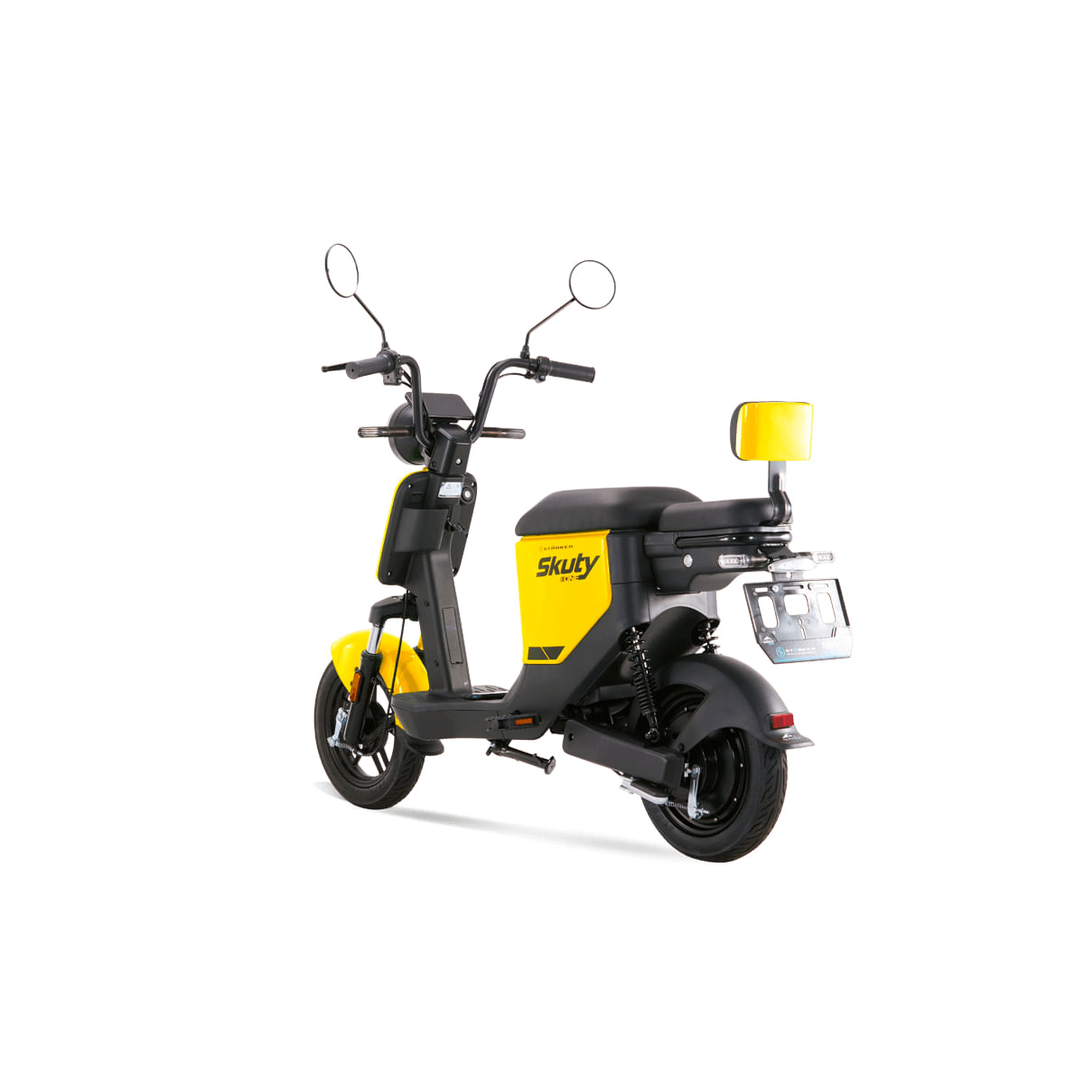 Moto Eléctrica Starker Skuty One 350W Modelo 2024 Negro-Amarillo